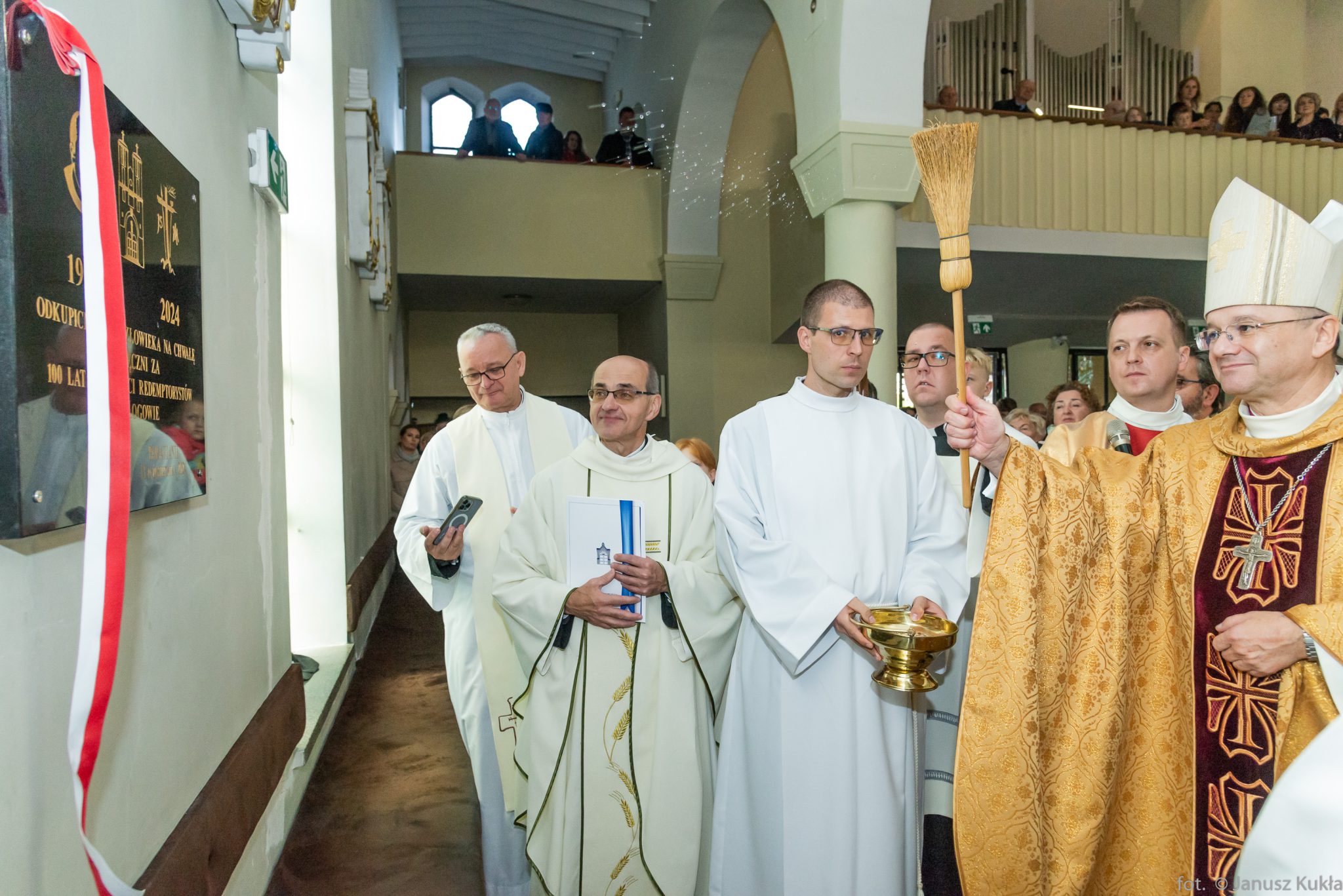 Msza św. Jubileuszowa z okazji 100 - lecia obecności Redemptorystów w ...